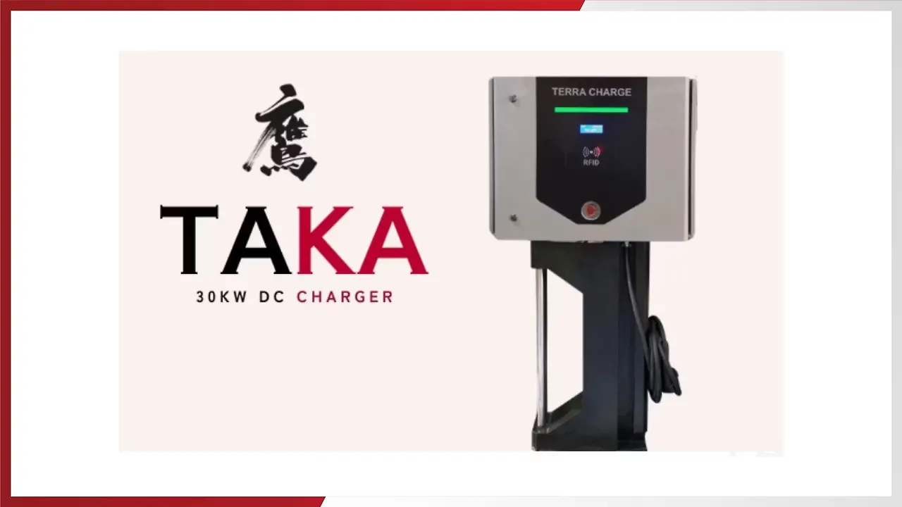 Terra Charge Unveils TAKA DC 30 kW mobility outlook