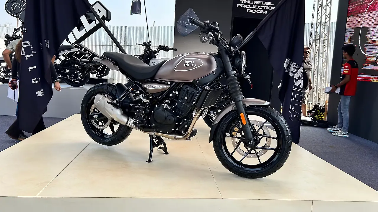 Guerrilla New Royal Enfield Guerrilla 450 Launched In India At Rs 2.39