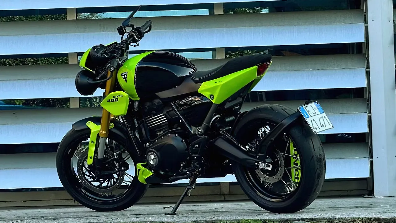 Triumph Viper 400: What is this One-off Custom - BikeWale