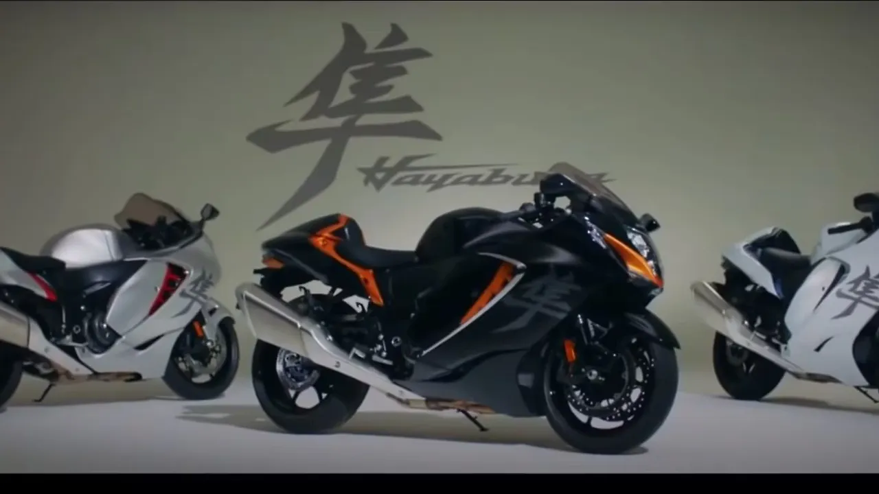 New Suzuki Hayabusa revealed in a leaked video - BikeWale