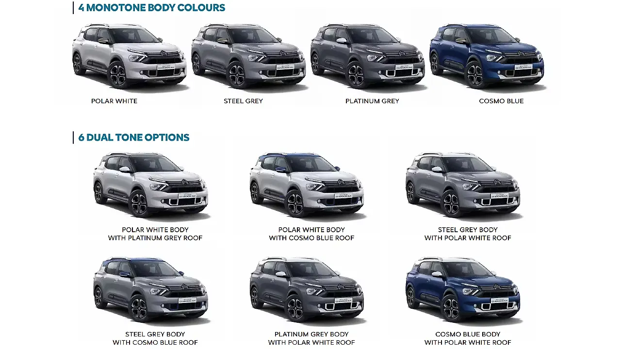 Citroen C3 Aircross variants revealed - CarWale