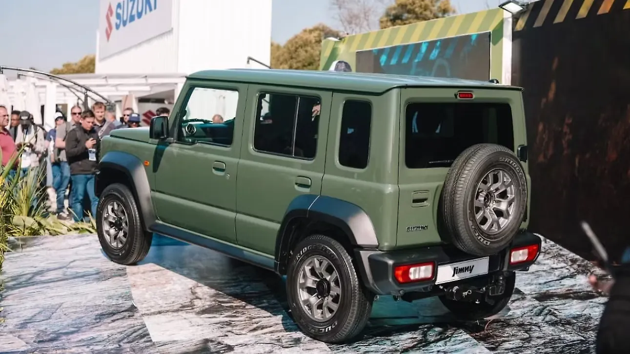Five-door Suzuki Jimny debuts in South Africa - CarWale