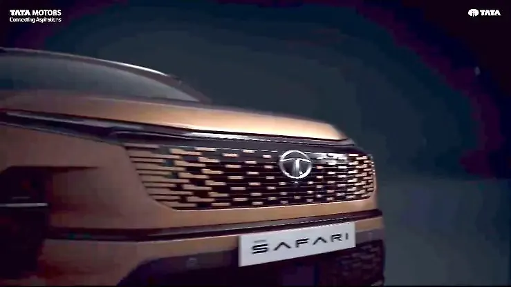 New Tata Safari facelift first teaser out; launch soon - CarWale