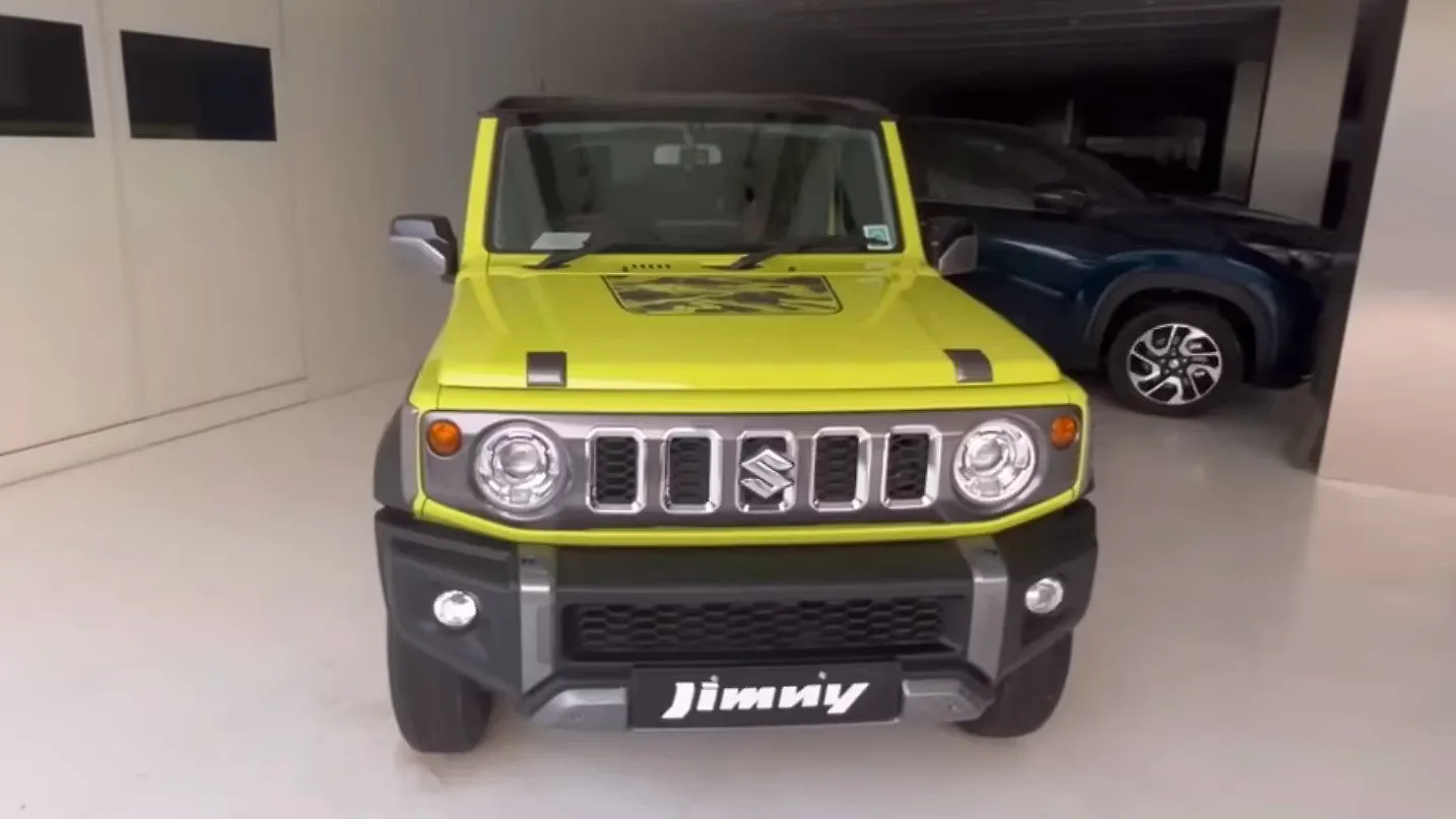 Maruti Jimny Thunder Edition arrives at dealership - CarWale