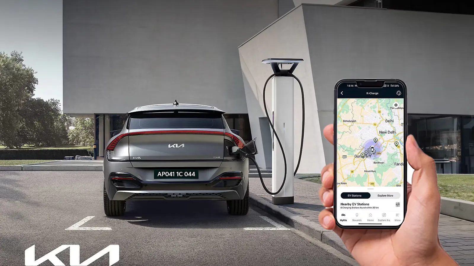 Kia K-Charge introduced; over 1,000 charging stations across India ...