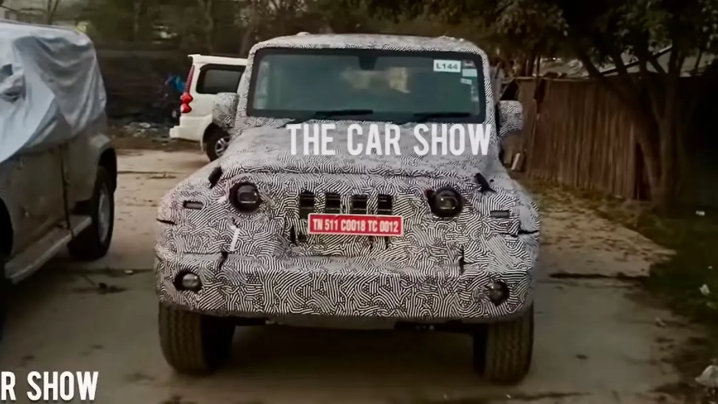 Five-door Mahindra Thar interior leaked - CarWale