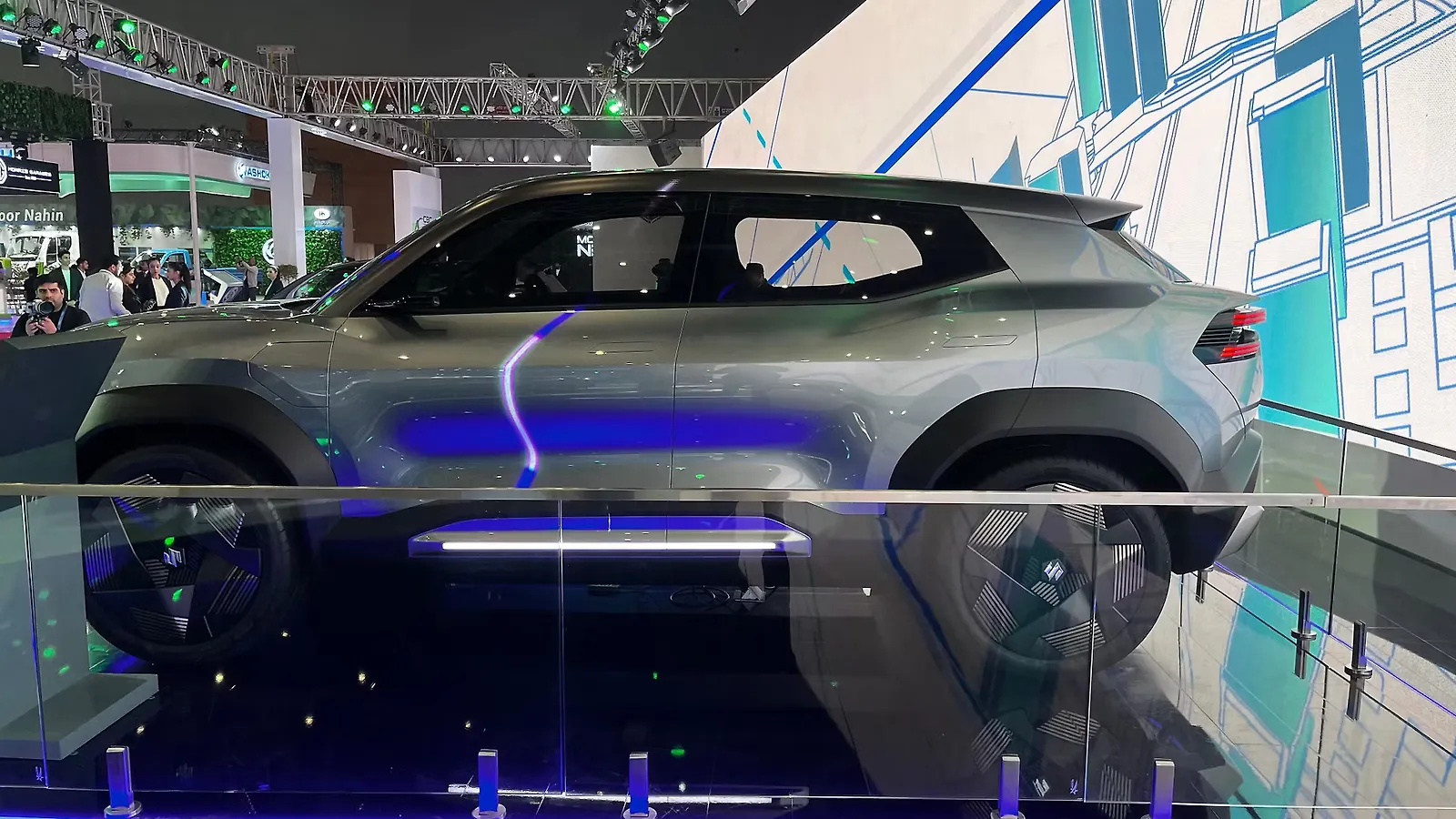 Maruti eVX showcased at Bharat Expo; to launch in 2024 - CarWale