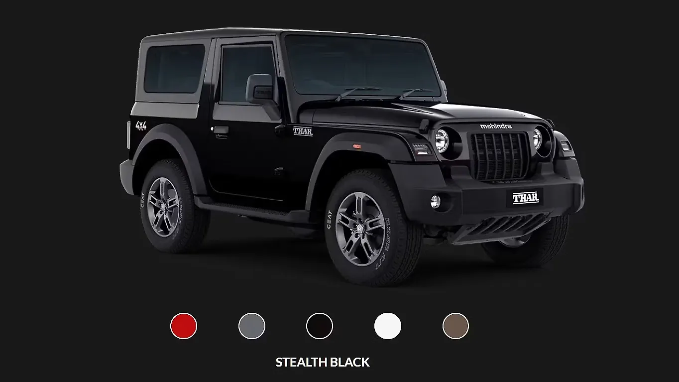 Mahindra Thar and Scorpio Classic gets a new colour - CarWale