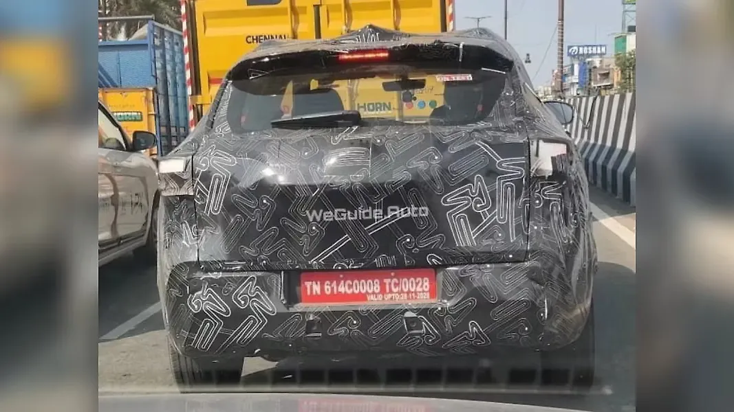 Nissan Magnite facelift testing begins in India - CarWale