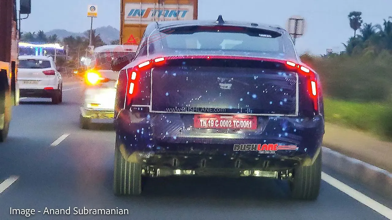 Production-ready Mahindra XUV700-based XUV.e9 spied - CarWale