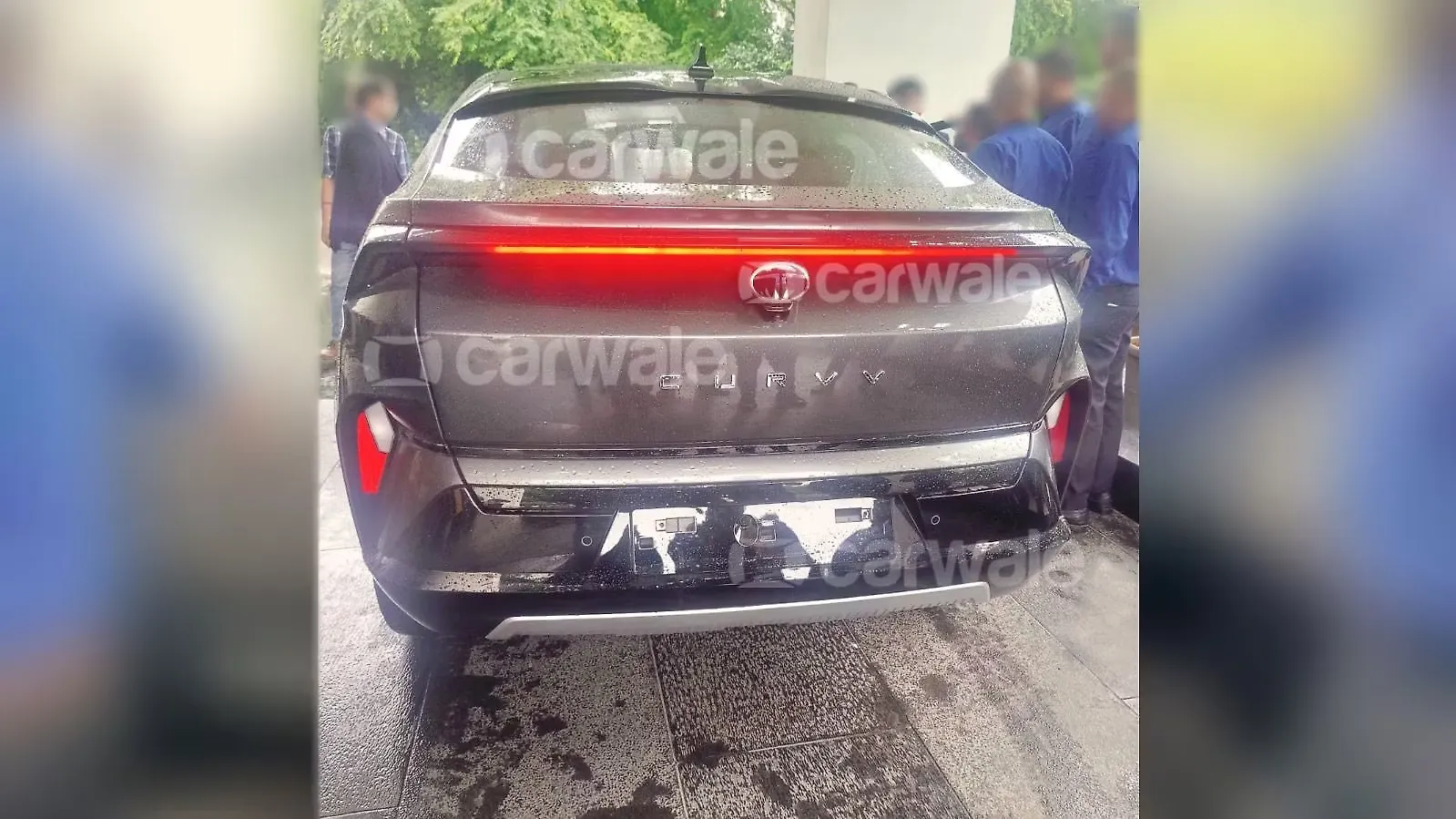 Exclusive! Tata Curvv first-ever real-world images leaked - CarWale