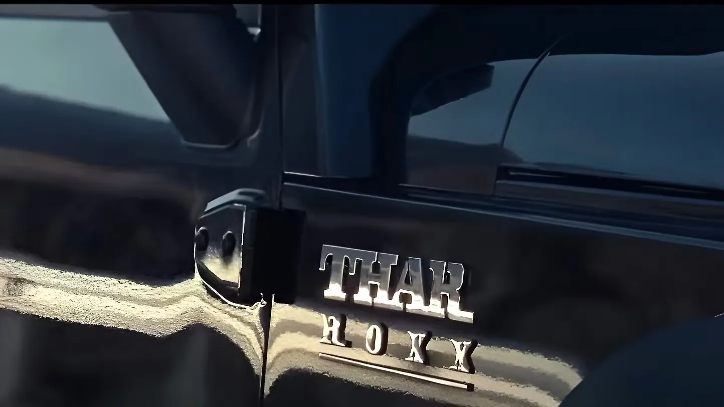 Mahindra Thar Roxx teased again ahead of launch - CarWale