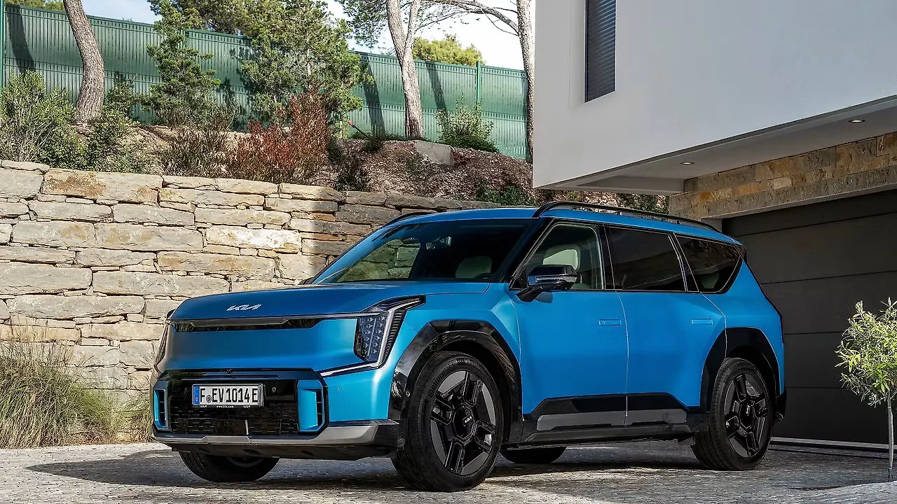 Kia EV9 to be offered in five exterior colour options - CarWale