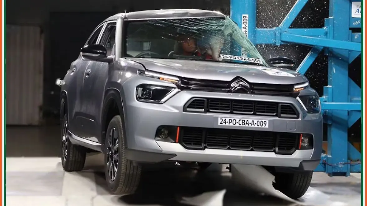 Citroen Basalt scores 4 stars in BNCAP crash tests - CarWale