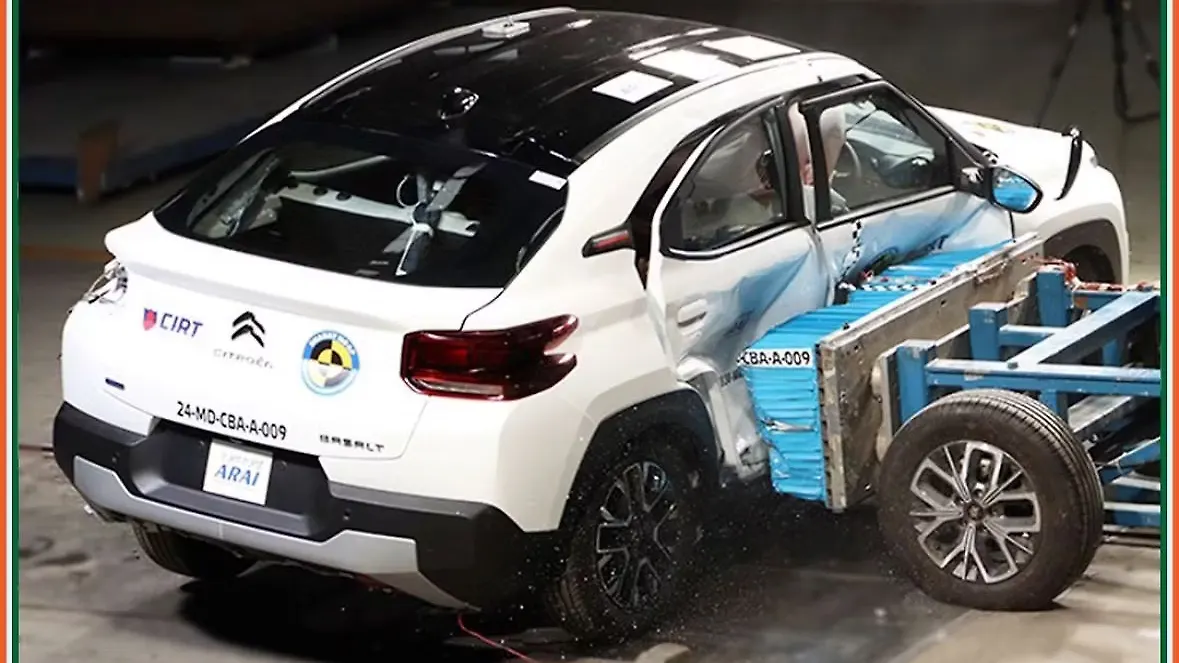 Citroen Basalt scores 4 stars in BNCAP crash tests - CarWale