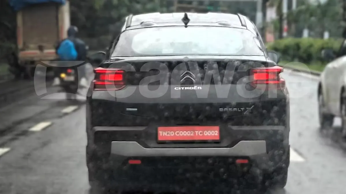 Citroen Basalt X Spied Undisguised ahead of Launch - CarWale