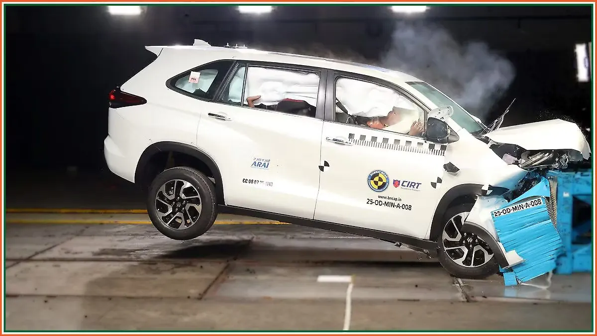 Maruti Invicto Secures Five Stars in BNCAP - CarWale