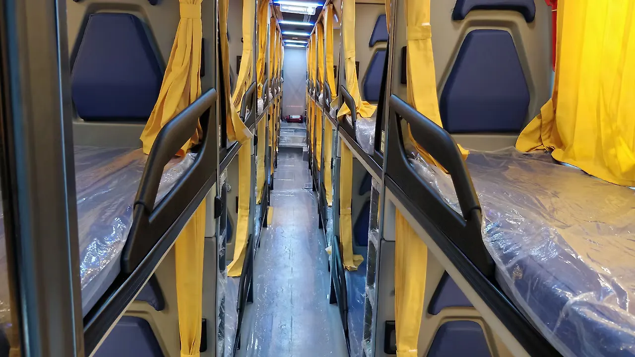 Volvo Bus Sleeper Interior