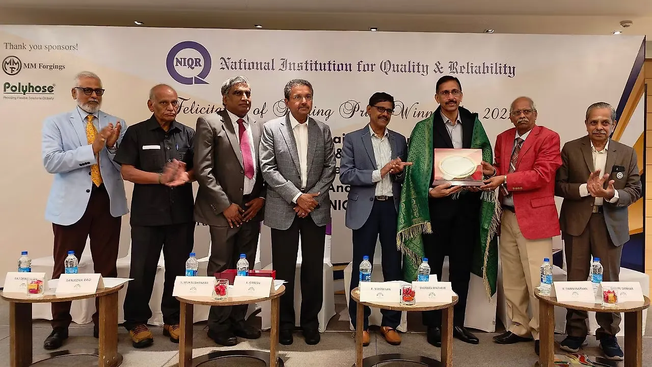 NIQR felicitates Deming Award winners