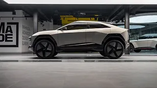 Mahindra BE.05 EV spotted testing in India - CarWale