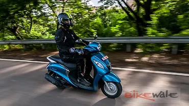 Yamaha Fascino 110 Front Three-Quarter Image – BikeWale