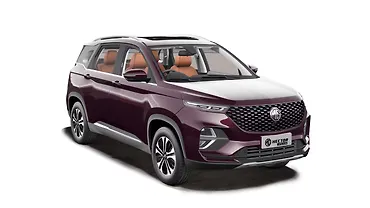 MG Hector Plus [2020-2023] Burgundy Red Colour - CarWale