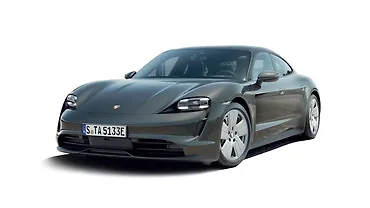 Porsche Taycan Volcano Grey Metallic Colour - CarWale
