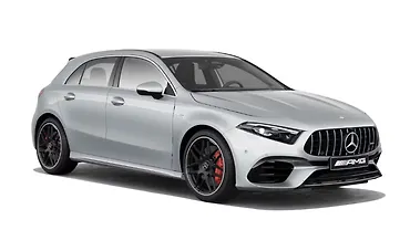 Mercedes-Benz AMG A45 S Iridium Silver Colour - CarWale