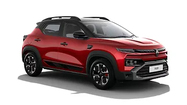 Renault Kiger Radiant Red with Mystery Black Roof Colour - CarWale