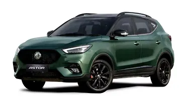 MG Astor Candy White with Black Dual Tone Colour - CarWale