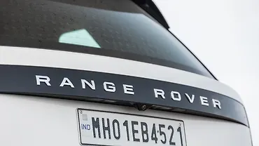 Range Rover Rear Logo Image, Range Rover Photos in India - CarWale
