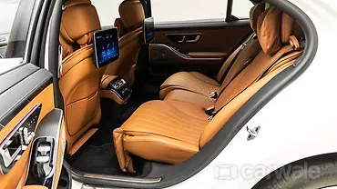 S-Class Rear Seats Image, S-Class Photos in India - CarWale