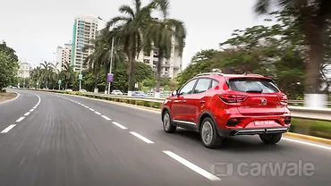 ZS EV Rear Spoiler Image, ZS EV Photos in India - CarWale