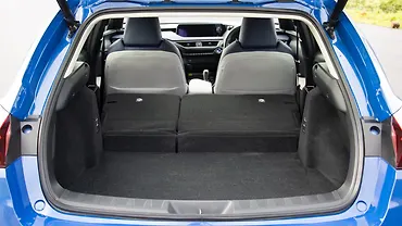 UX 300e Bootspace Rear Seat Folded Image, UX 300e Photos in India - CarWale
