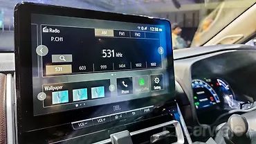 Innova Hycross Infotainment System Image, Innova Hycross Photos in ...