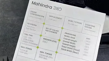 XUV 3XO Sunroof/Moonroof Image, XUV 3XO Photos in India - CarWale