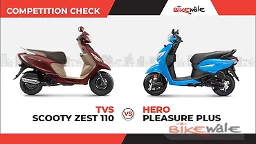 TVS launches Scooty Zest 110 Himalayan Highs special edition - BikeWale