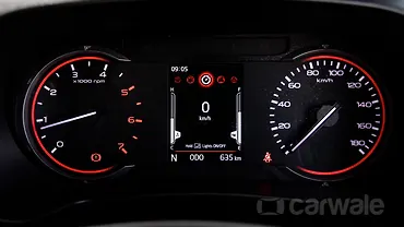 Thar Instrument Cluster Image, Thar Photos in India - CarWale