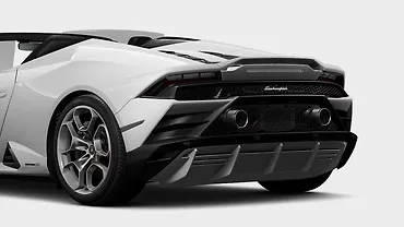 Huracan Evo Spyder Rear View Image, Huracan Evo Spyder Photos in India ...