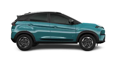Tata Nexon EV Ocean Blue With Black Roof Colour - CarWale