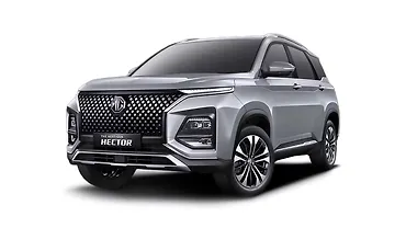 MG Hector Aurora Silver Colour - CarWale