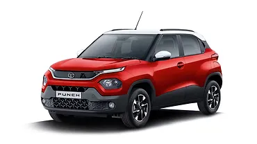 Tata Punch Orcus White With Black Roof Colour - CarWale