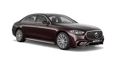 Mercedes-Benz AMG S 63 E Performance Rubellite Red Metallic Colour ...