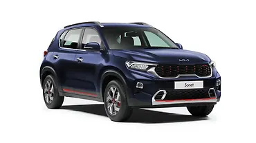 Kia Sonet Imperial Blue Colour - CarWale