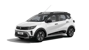 Renault Triber Ice Cool White with Black Roof Colour - CarWale