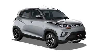 Mahindra KUV100 NXT Dazzling silver Colour - CarWale