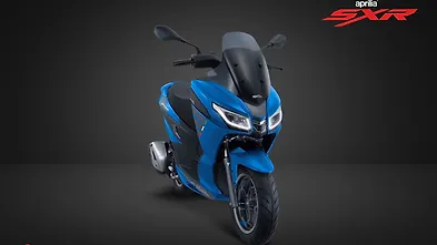 Aprilia SXR 160 Price - Mileage, Images, Colours | BikeWale