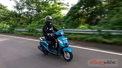 Yamaha Fascino 110 Front Three-Quarter Image - BikeWale