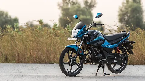 Hero Splendor iSmart 110 Front Three-Quarter Image - BikeWale