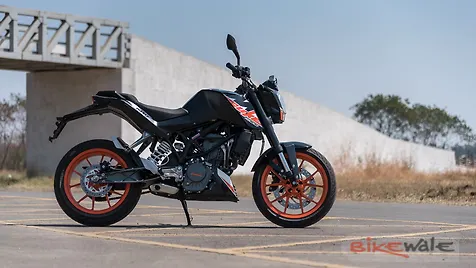 KTM 200 Duke [2021] Side Image - BikeWale